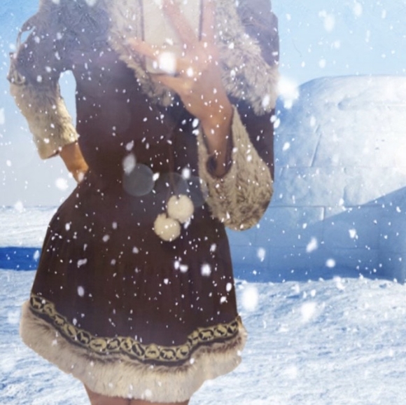 Dresses | Sexy Eskimo Girl Snow Bunny Costume | Poshmark